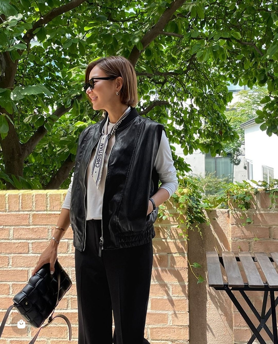 Vegan Leather Bomber Vest – iOikos